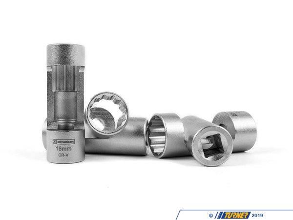 003046SCHKT - Strut Nut Socket Set - 5 Piece | Turner Motorsport