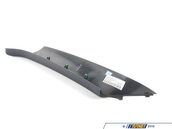 51437136076 - Genuine MINI Right Column A Cover Panther Black ...