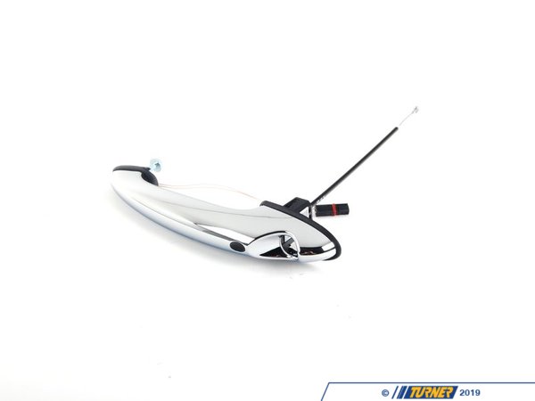 51212752577 - Genuine MINI Door Handle Chrome - Left - R55 R56 R57 R58 ...