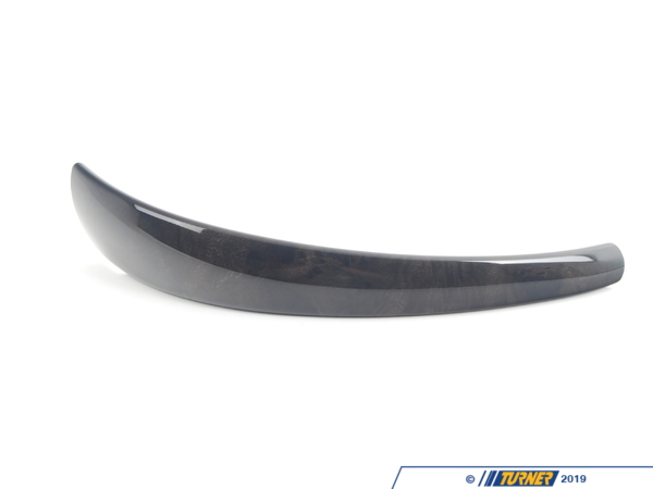 51419140361 - Genuine BMW Trim, Int Dr Handle, Gray Poplar, Left ...
