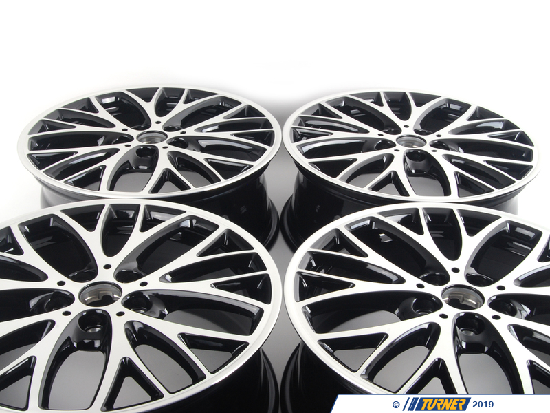 36116858705KT - 506 MINI JCW Cross Spoke Wheel 18" (5x112) - Black ...