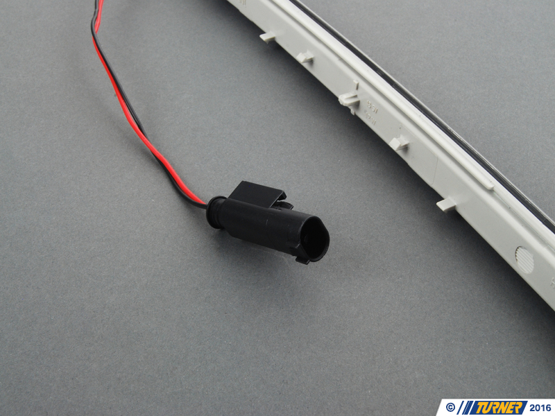 63252755613 - Genuine MINI Third / Top Clear Stop Light With Red LEDs ...
