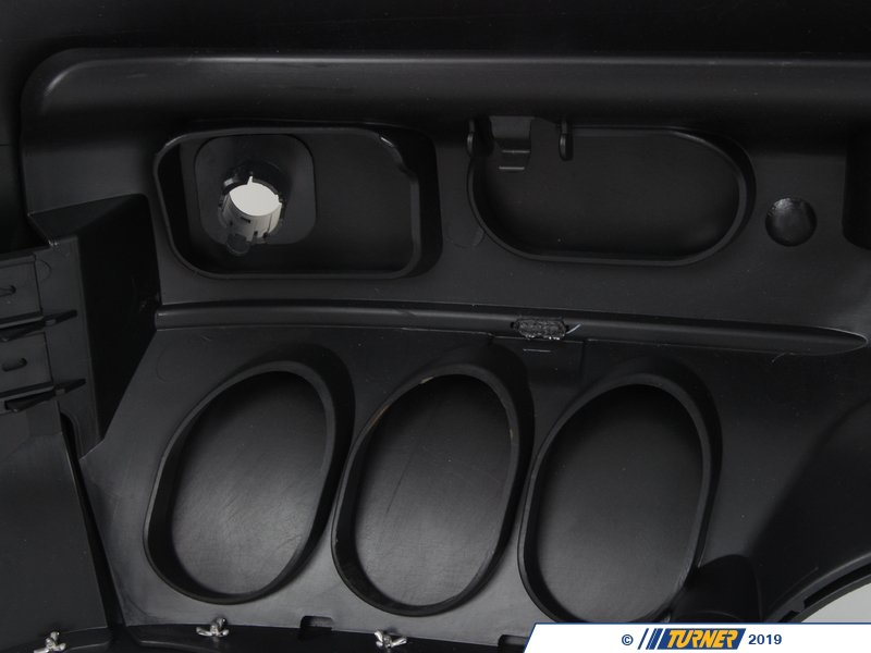 51127897222 - Genuine BMW Bumper Trim Panel, Primered, Rear M ...