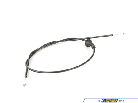 51237184452 - Genuine BMW Hood Release Cable - Release Handle to Cable ...