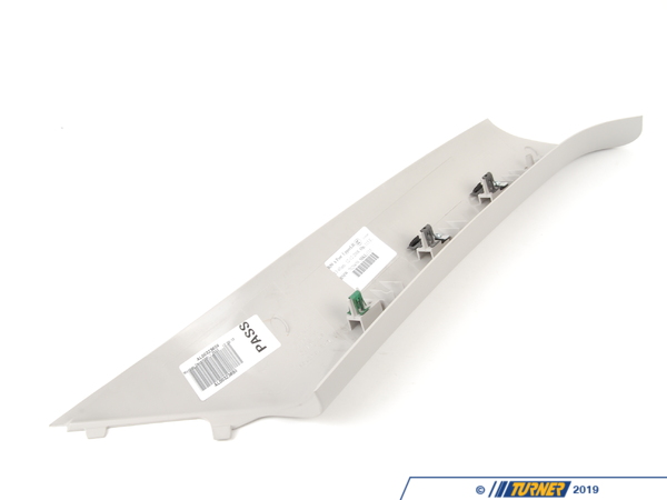 51437029459 - Genuine MINI Interior A Pillar Cover Gray - Left | Turner ...