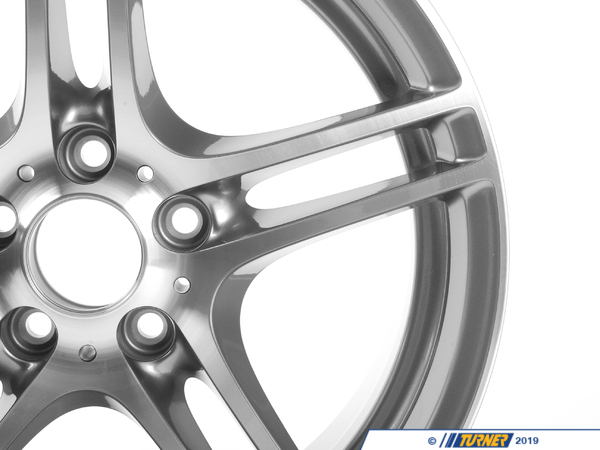 36116791998 - Genuine BMW Wheels Gloss-turned Light Alloy Rim ...