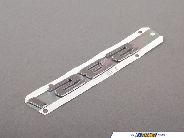 51147239614 - Genuine BMW Label - 535I - 51147239614 | Turner Motorsport