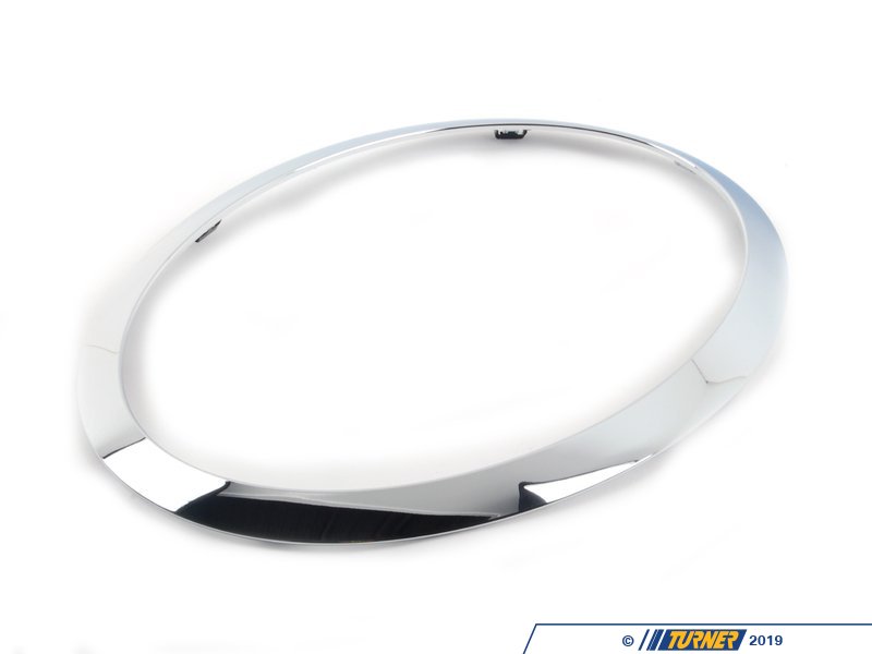 51137300631 - Genuine MINI Headlight Trim Ring Chrome - Driver ( Left ...