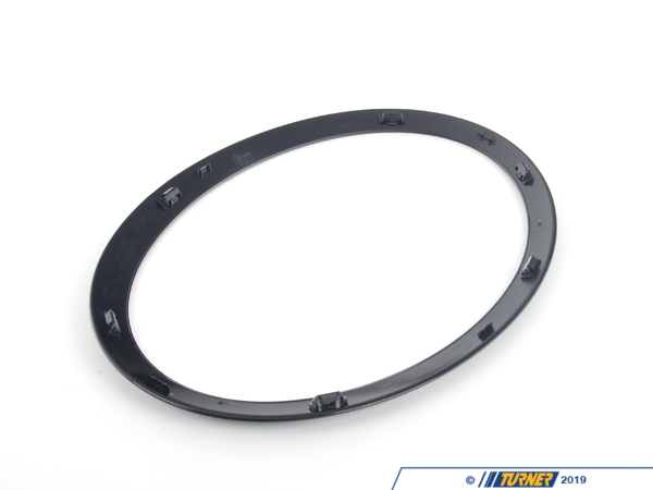 51137449209 - Genuine MINI Trim Ring, Light, Black, Front Left Jcw ...