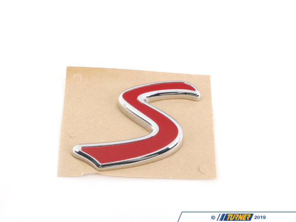 51137414340 - Genuine MINI Emblem Cooper S - 51137414340 | Turner ...