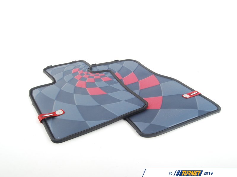 51472354162 - Genuine MINI Front Rubber Factory Floor Mats Set JCW Pro ...