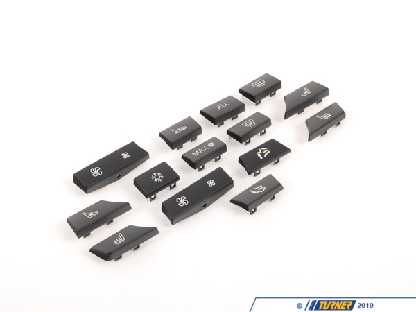 61319313924 - Genuine BMW Button Cap Repair Kit - F10/07 F06/12/13 F01 ...