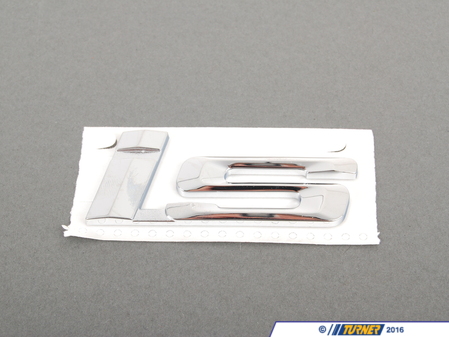 51148122481 - Genuine BMW Trunk Emblem - "iS" - E36 328is 325is 323is ...