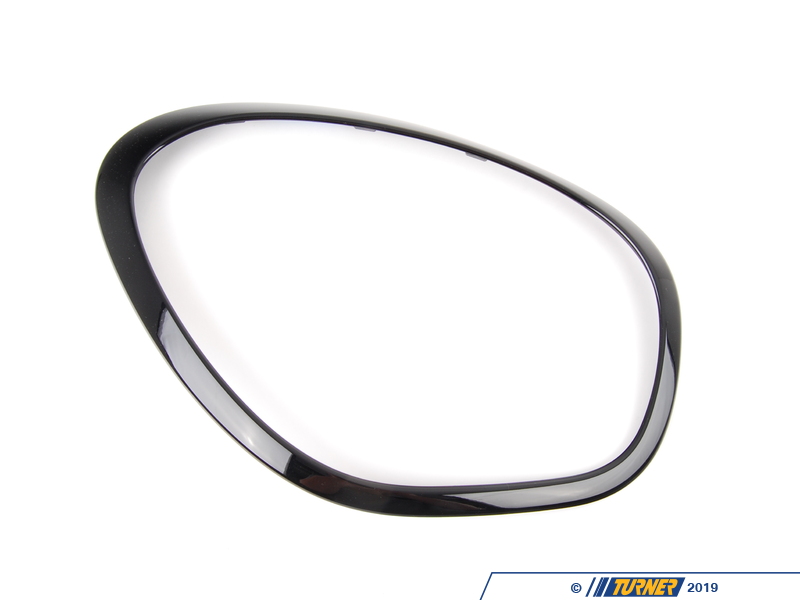 51139812900 - Genuine MINI Headlight Trim Ring Black Line - Right ...