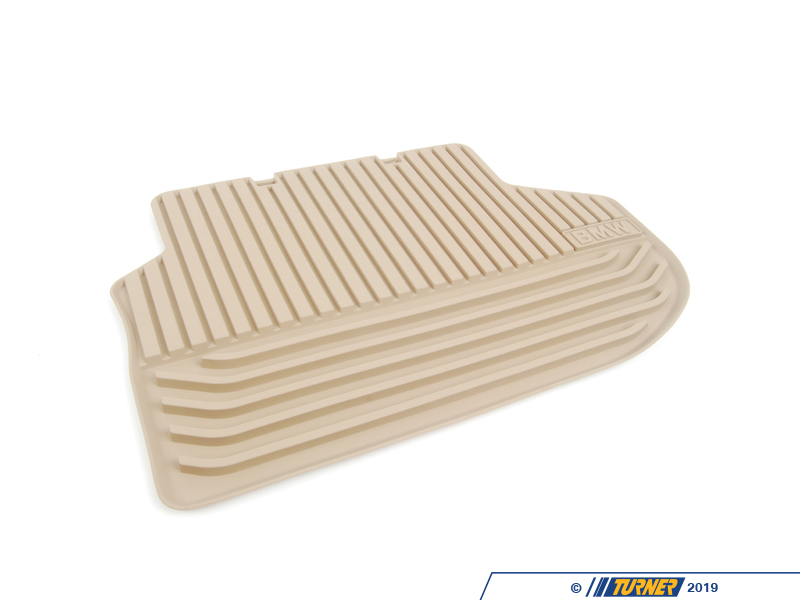 51472346787 - Genuine BMW All Weather Rubber Floor Mats - Beige - F10 ...