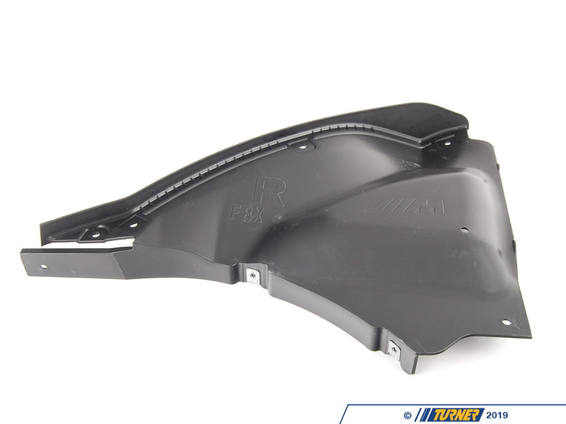 51718054282 - Genuine BMW Front Right Belly Pan Extension - F80 M3, F82 ...