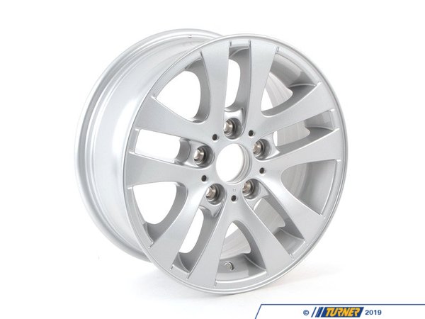 36116775595 - Genuine BMW 16" Double Spoke Style 156 Wheel | Turner ...