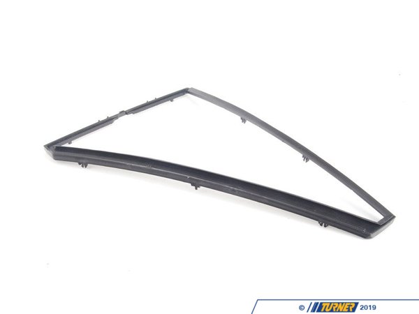 51348402575 - Genuine BMW Frame For Fixed Side Window, Left 4mm ...