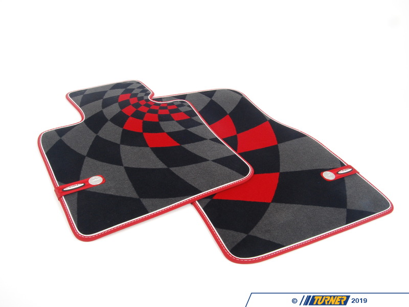 51472354174 - Genuine MINI Front Carpet Factory Floor Mats Set JCW Pro ...