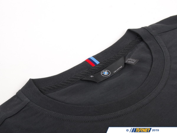 80142297228 - Genuine BMW M T-Shirt For Men 'Carbon' Anthracite Xl ...