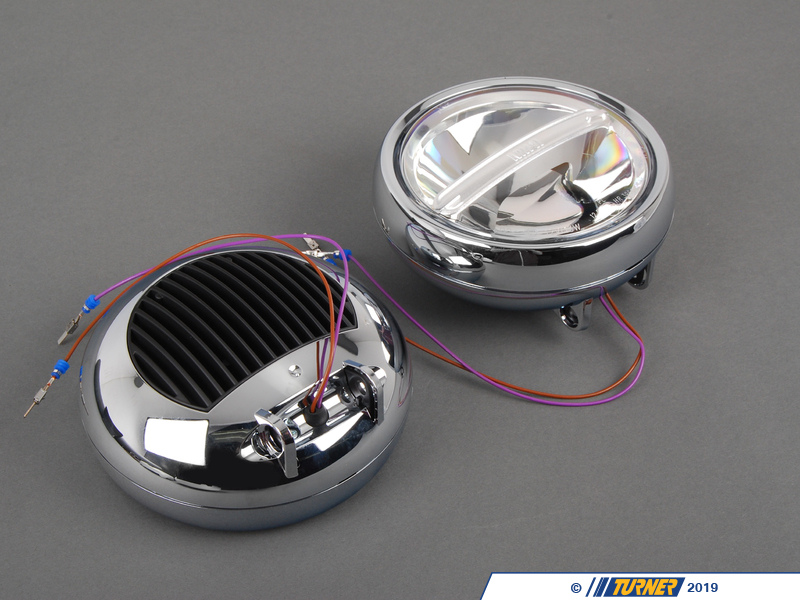 63122288981 - Genuine MINI LED Driving Lights Retrofit Kit - Chrome ...