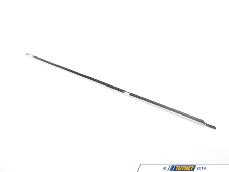 51227010899 - Genuine BMW Outer Weatherstrip, Left Chrom - 51227010899 ...