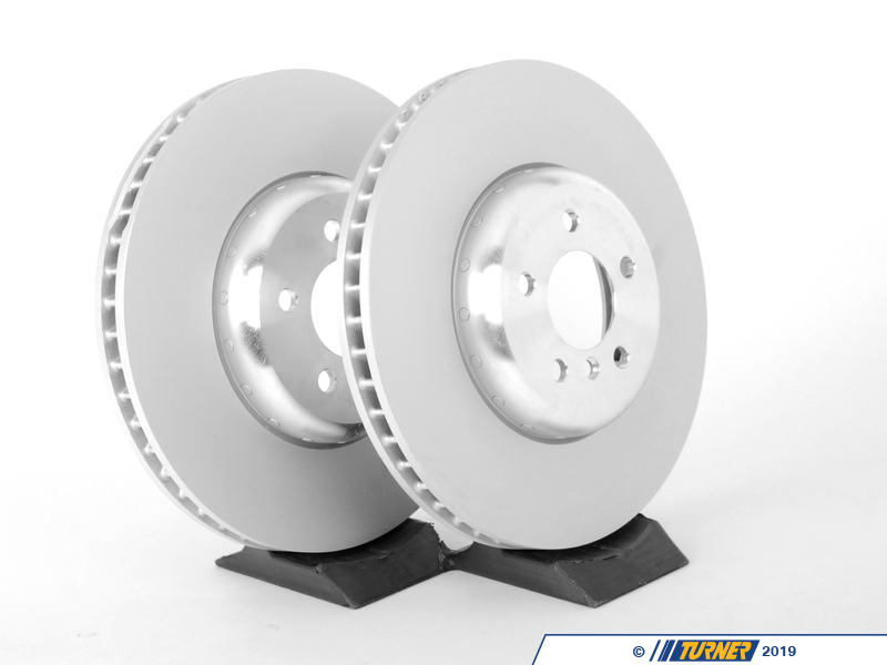 34116785675 - Genuine BMW Front Brake Rotors Set (374mm) | Turner ...