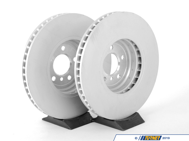 34116785675 - Genuine BMW Front Brake Rotors Set (374mm) | Turner ...