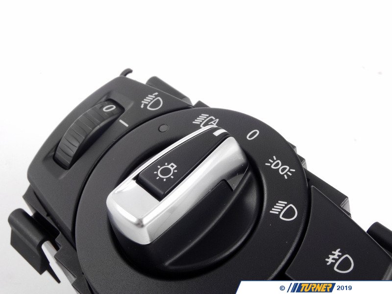 61319169406 - Genuine European BMW European Headlight Switch - Chrome ...