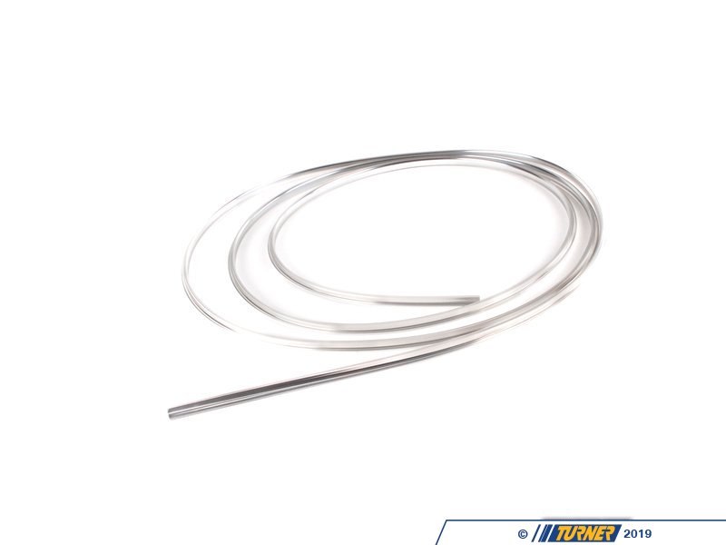 51311884402 - Plastic Chrome Windshield Lockstrip - Front - E30 ...