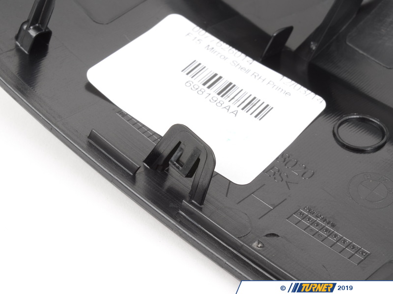 51167365114 - Genuine BMW Rear view mirror cover - right - F16, F25 ...