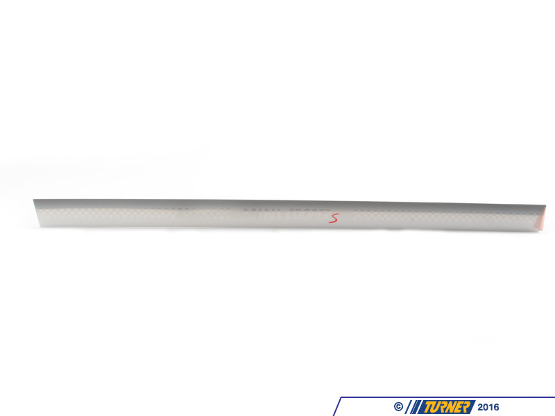 51477406649 - Genuine MINI Cooper S Logo Door Sill For Rocker Panel ...