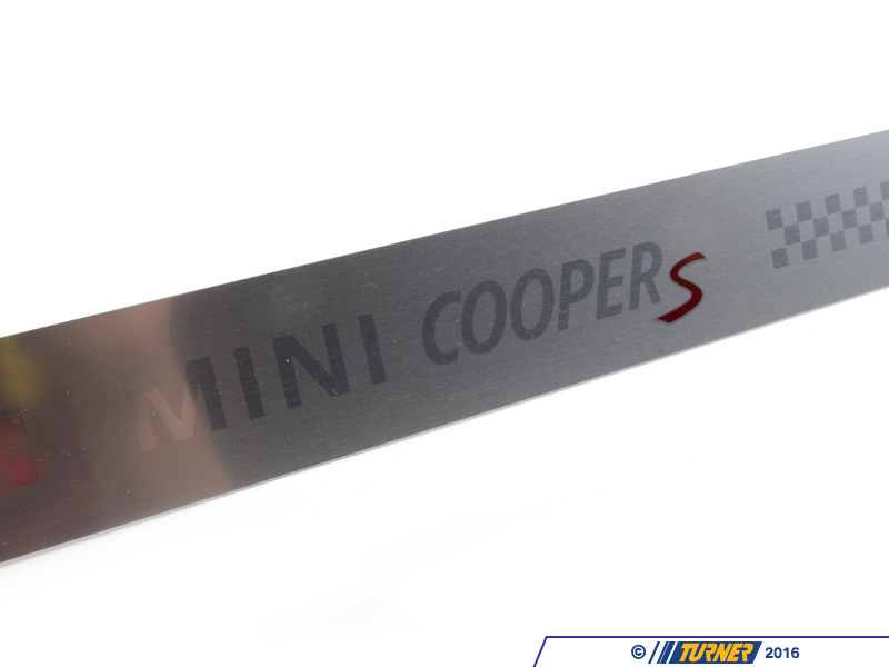 51477406649 - Genuine MINI Cooper S Logo Door Sill For Rocker Panel ...