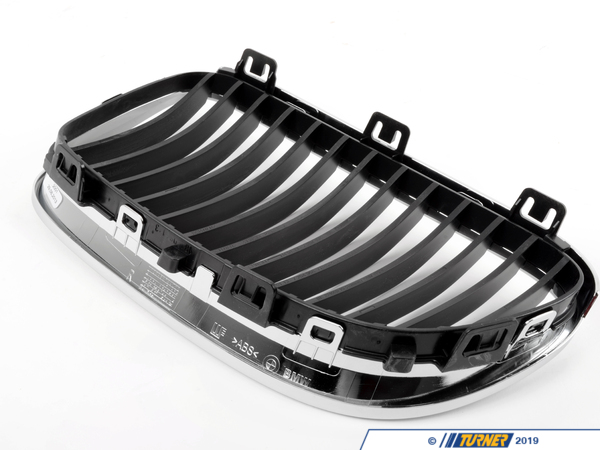 51137254967 - Genuine BMW Grille W Chrome Frame, Left - 51137254967 ...