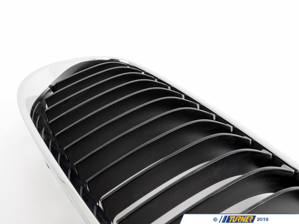 51137254967 - Genuine BMW Grille W Chrome Frame, Left - 51137254967 ...