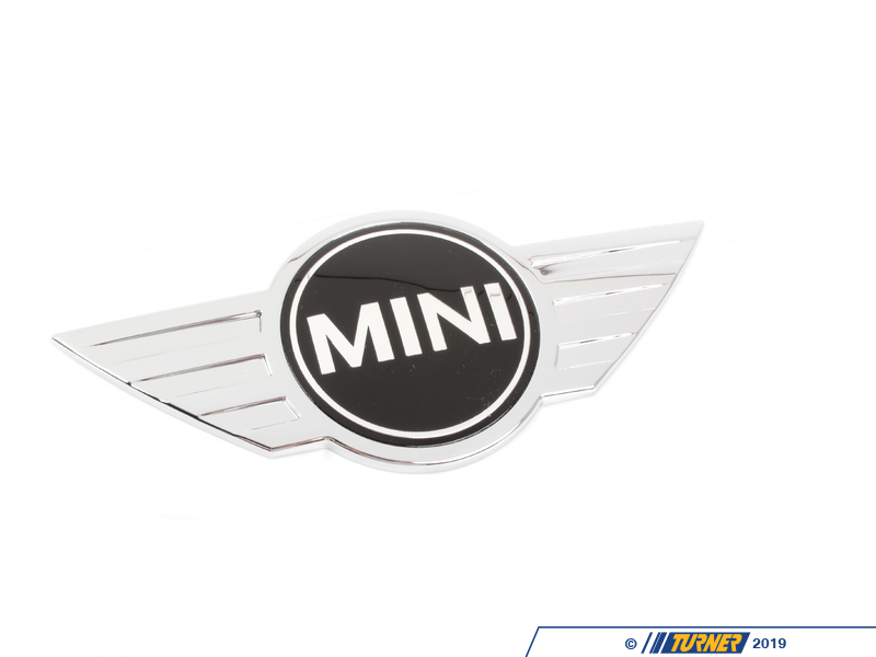 51147316703 - Genuine MINI Hood Emblem - F56 F55 F56 | Turner Motorsport