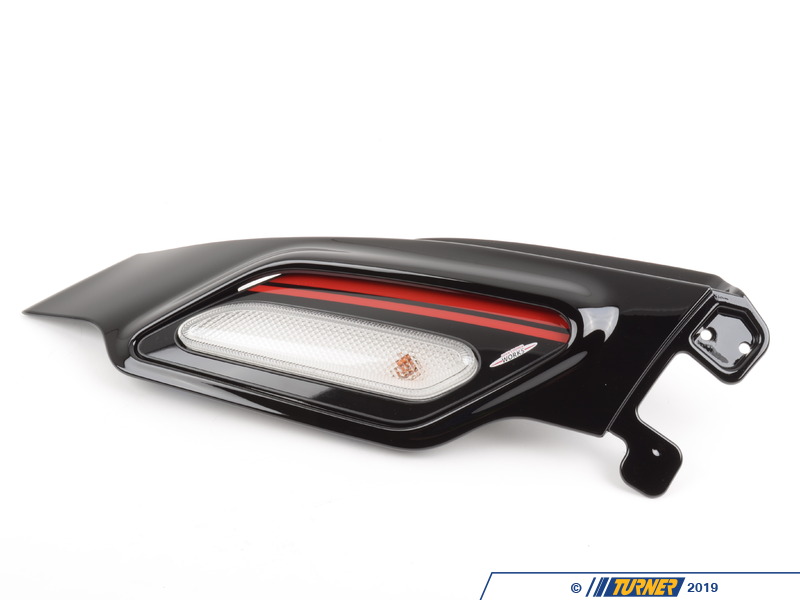 51139812910 - Genuine MINI Side Carrier Turn Signal Trim JCW Black ...