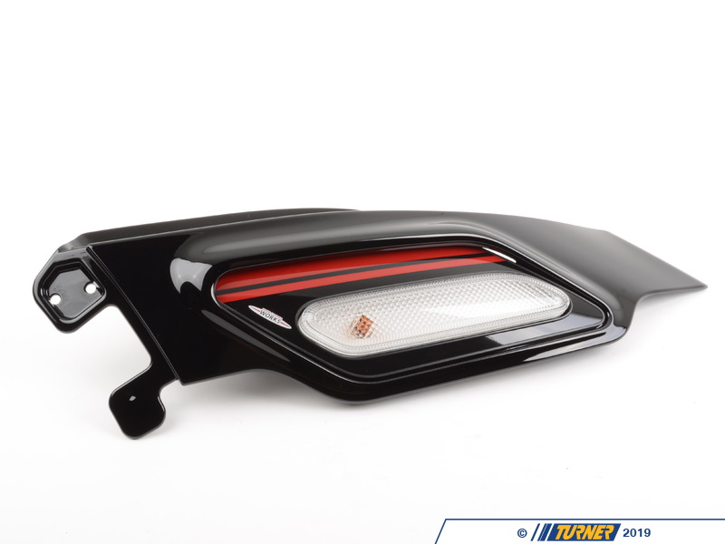 51139812909 - Genuine MINI Side Carrier Turn Signal Trim JCW Black ...