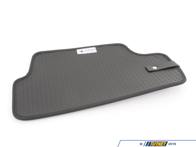51472354176 - Genuine MINI Floor Mats, Textile, Rear Essential-Black ...