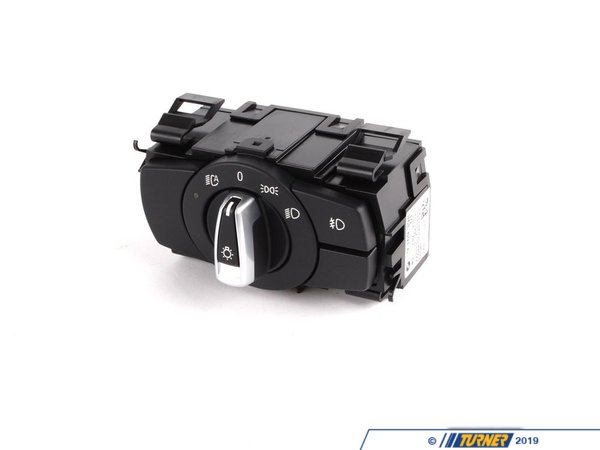 61319169398 - Genuine BMW Headlight Switch - Chrome | Turner Motorsport