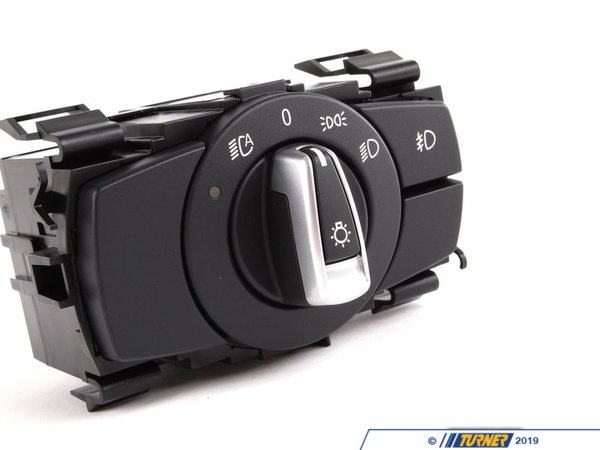 61319169398 - Genuine BMW Headlight Switch - Chrome | Turner Motorsport