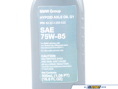 83222295532 - Genuine BMW Differential Fluid | Turner Motorsport