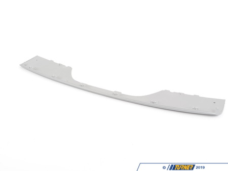 51127227841 - Genuine BMW Trim Panel Cover - Bumper (Matte Aluminum ...