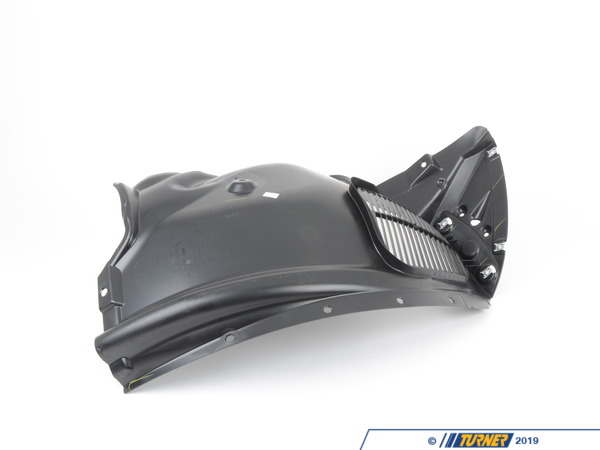 51717213642 - Genuine BMW Right Front Fender Liner - Front Section ...