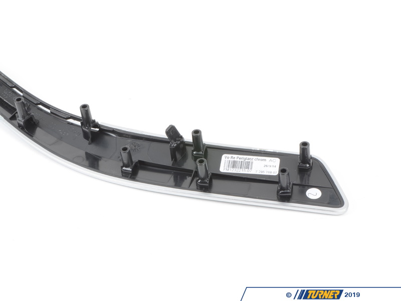 51417389534 - Genuine BMW Accent Molding, Front Right - 51417389534 ...