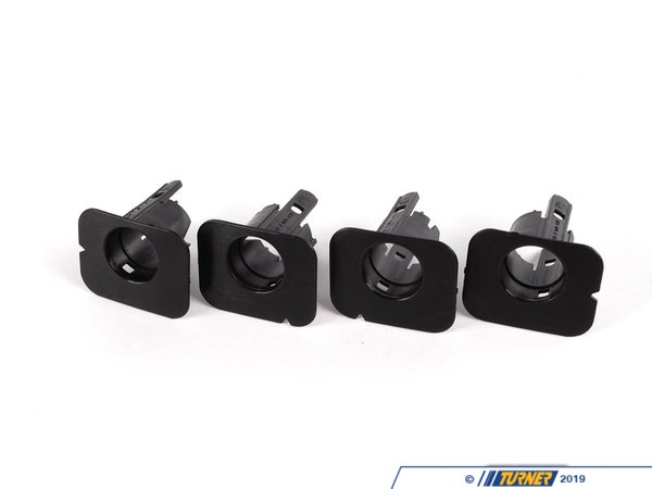 51120432217 - Genuine BMW Set Of Mounts For Pdc Sensor, Rear Pdc ...