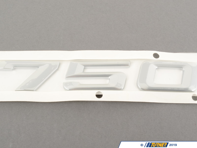 51147148195 - Genuine BMW Label - 750Li - 51147148195 | Turner Motorsport