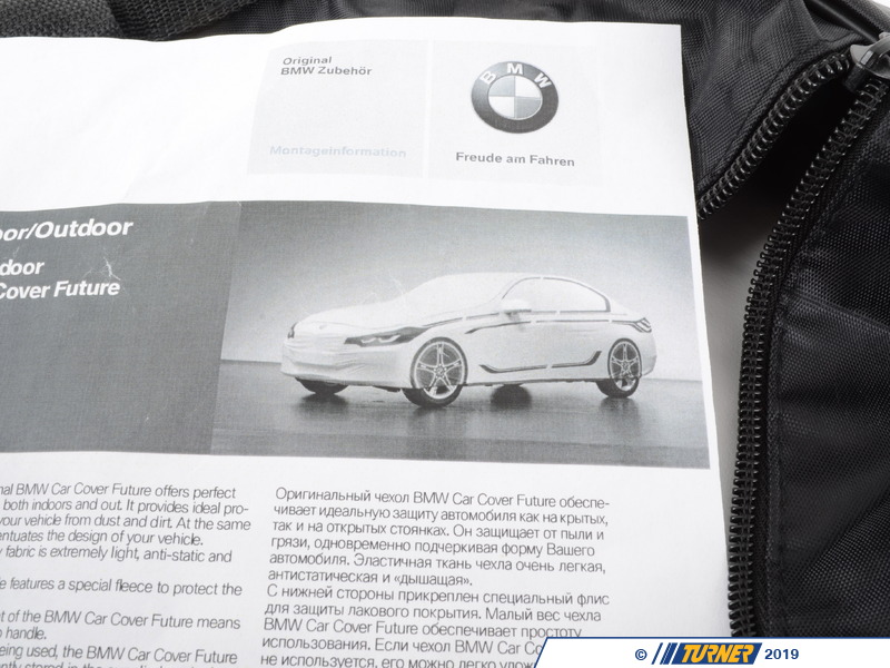 82152355939 - F33/F83 Cabrio Genuine BMW Car Cover 'Future' Design ...