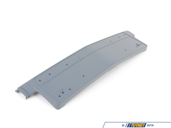51117142196 - Genuine BMW Licence Plate Base Primed Chromline ...