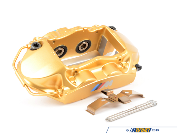 34217850465 - Genuine BMW Rear Caliper Assembly - Left - F80 M3,F82 M4 ...